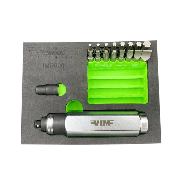 Vim 38'' DR HAND IMPACT DRIVER BIT SET VIMIMP600 | Zoro